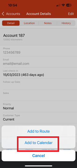 How to Add Appointments to Calendar (iPhone) - Badger Maps