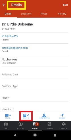 How To Check-In (Android) - Badger Maps