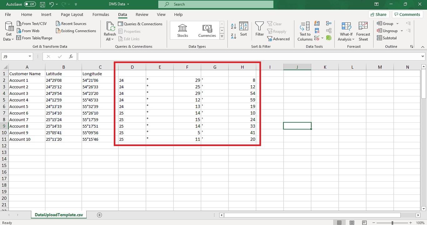 How to Convert Lat/Long Coordinates from DMS Format to Decimal - Badger ...