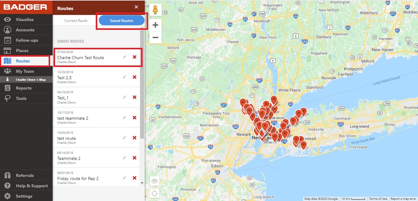 How to Create a Route for a Sales Rep (WebApp) - Badger Maps