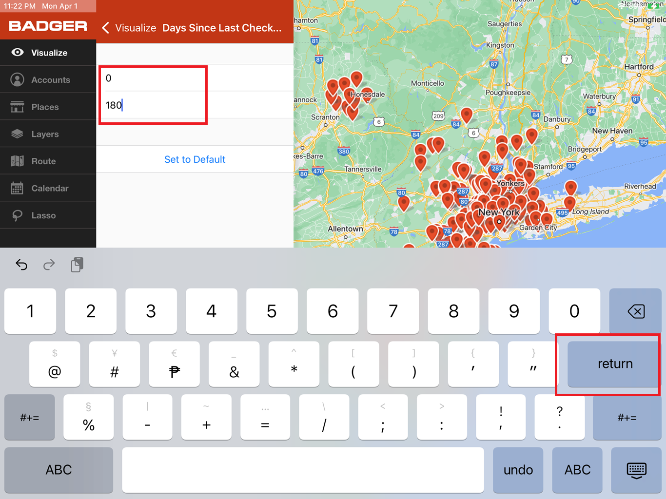 How to Use the Days Since Last Check-in / check in Filter (iPad ...