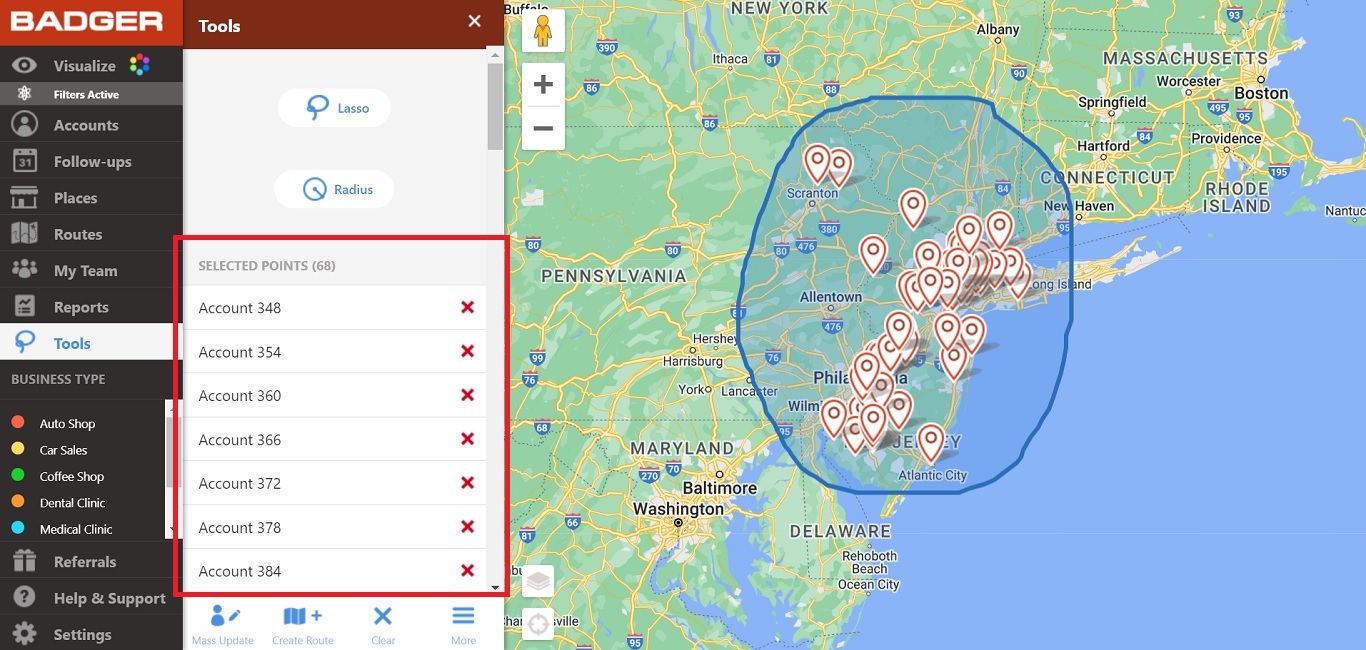 How To Delete A Filter WebApp Badger Maps how-to-delete-a-filter-webapp-badger-maps