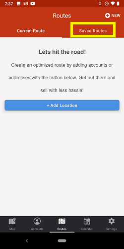 How To Delete A Saved Route Android Badger Maps