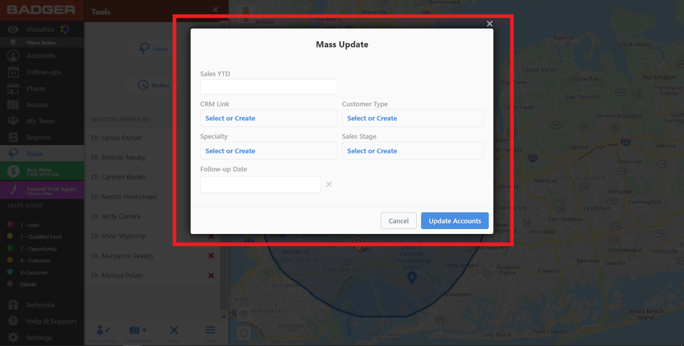 Misspelled or Duplicate Values (How to Edit Filters) - Badger Maps