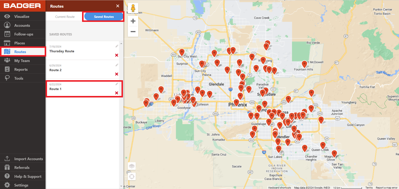 How to Export Your Route into a PDF file - Badger Maps