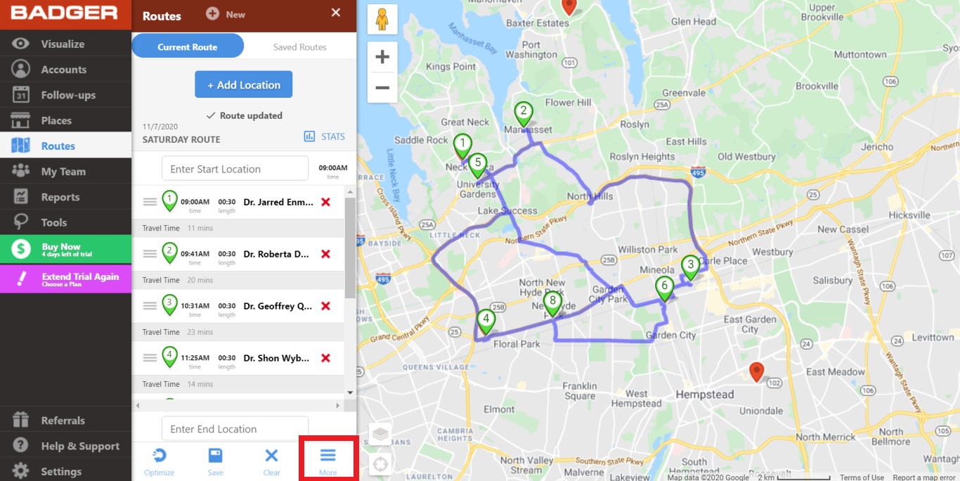 How to Export a Route to Your GPS Device (WebApp) - Badger Maps
