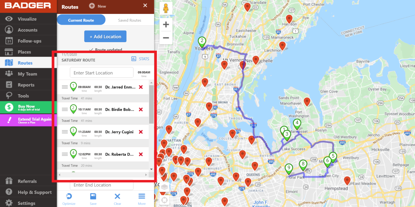 How to View Account Details (WebApp) - Badger Maps
