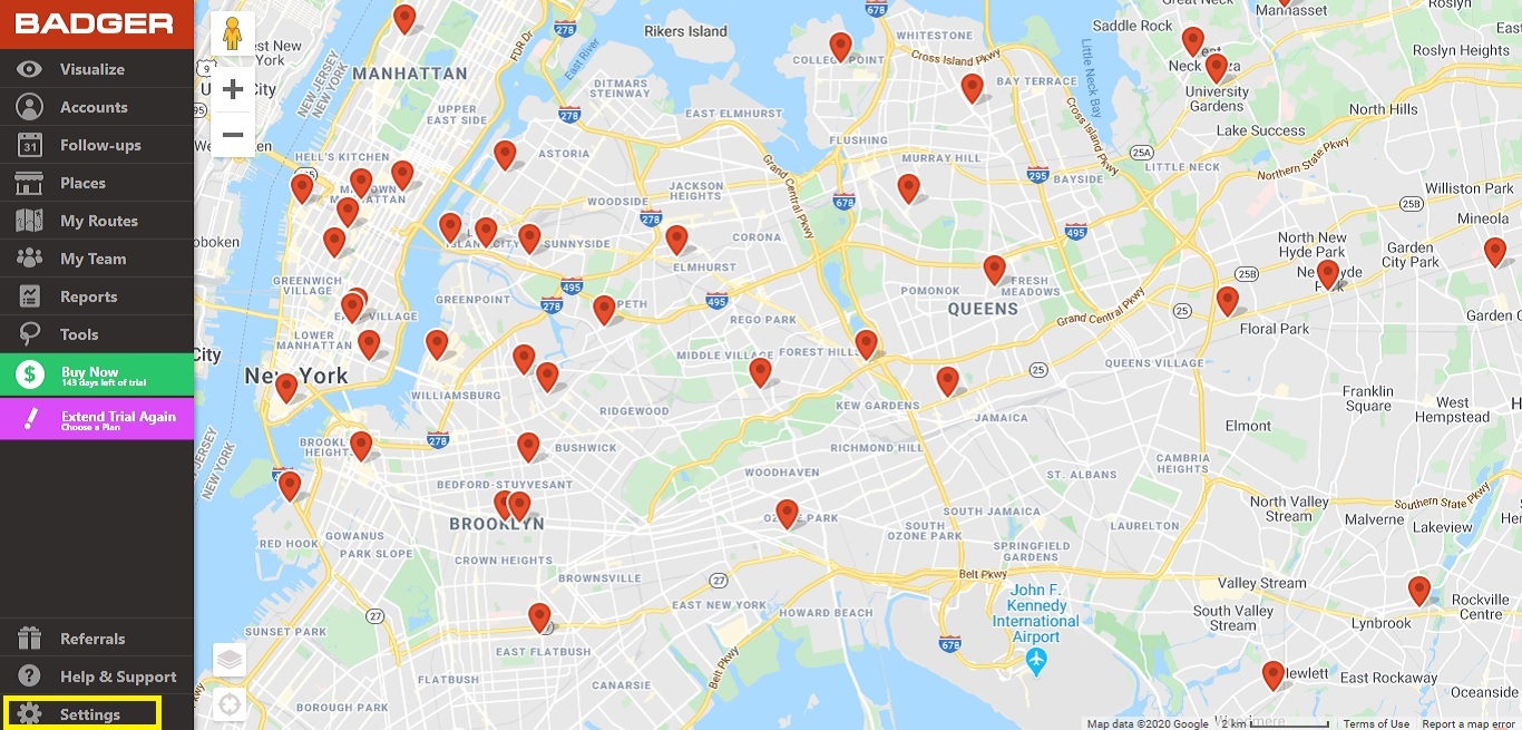 How To Reset Your Account Web App Badger Maps
