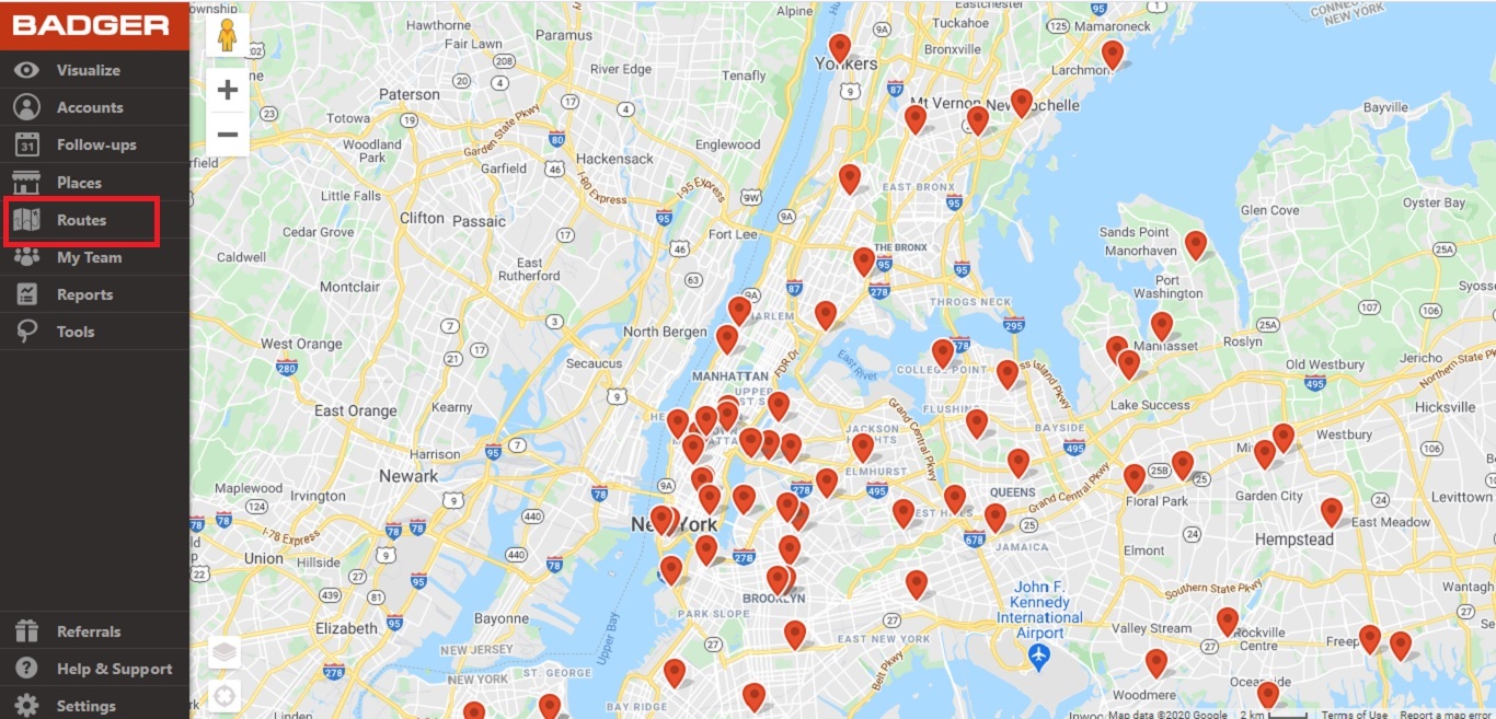 How To Do A Reverse Route Web App Badger Maps