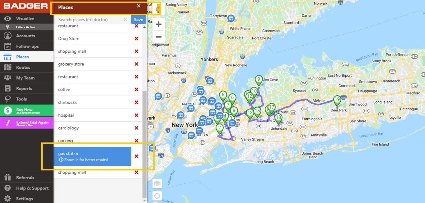 How To Route Filtered Accounts Web App Badger Maps