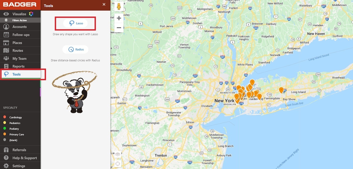 How To Route Filtered Accounts (Web App) - Badger Maps