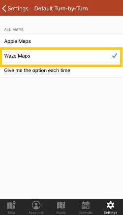 How To Navigate Accounts Using GPS Navigation From Badger Maps (iPhone) - Badger Maps