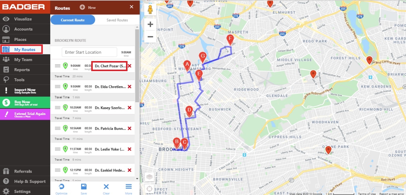 How to Check-In (WebApp) - Badger Maps